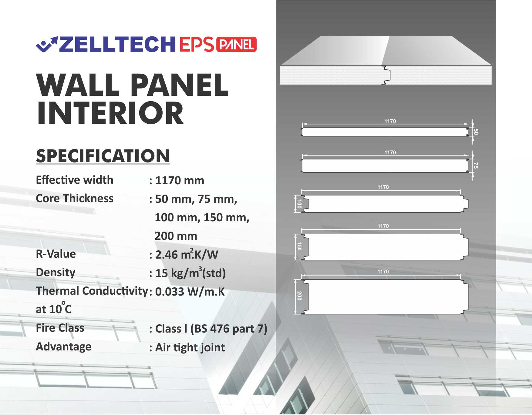 Zelltech Sandwich Panel EPS Cellcius Indo